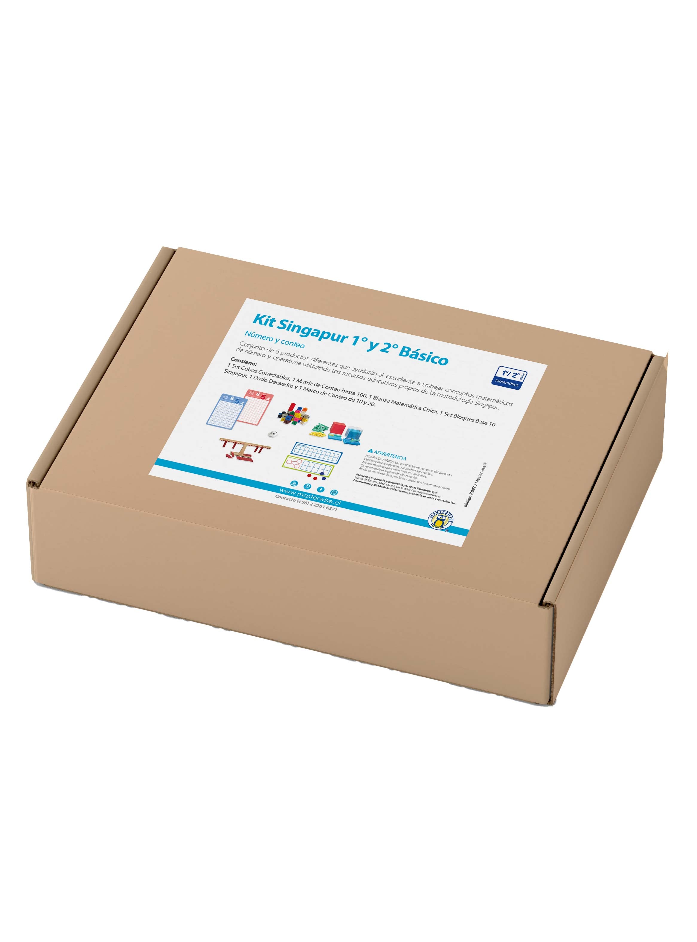 KIT SINGAPUR 1° Y 2° BÁSICO · Masterwise