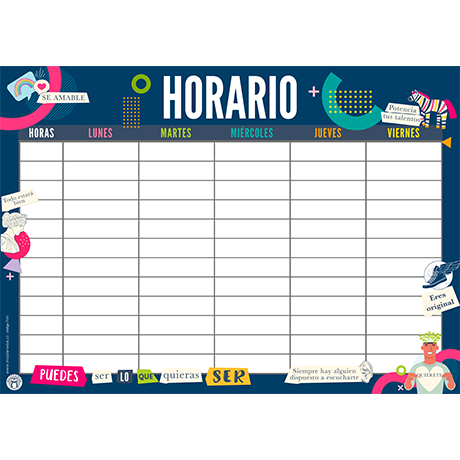 HORARIO SOY POSITIVO · Masterwise