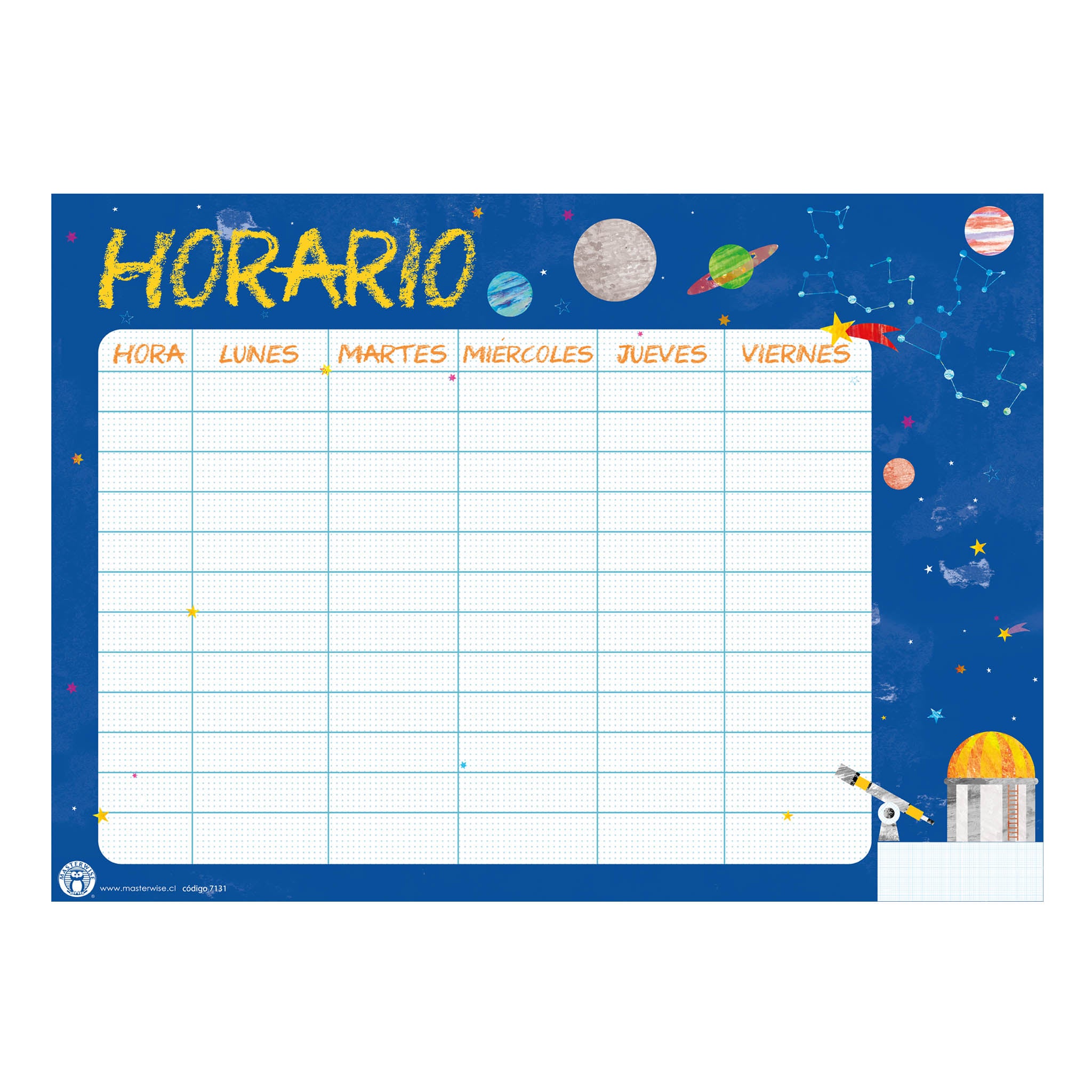 HORARIO UNIVERSO · Masterwise