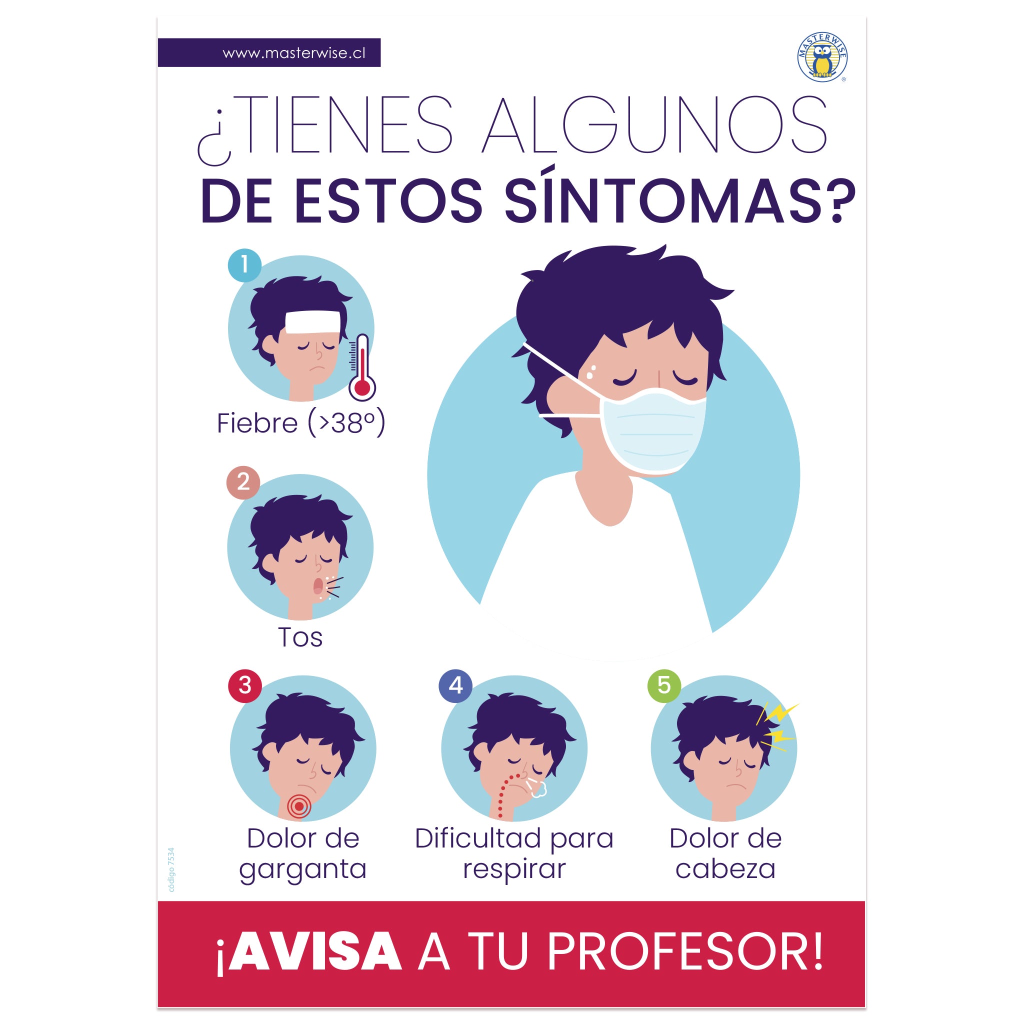PANEL AVISA A TU PROFESOR · Masterwise