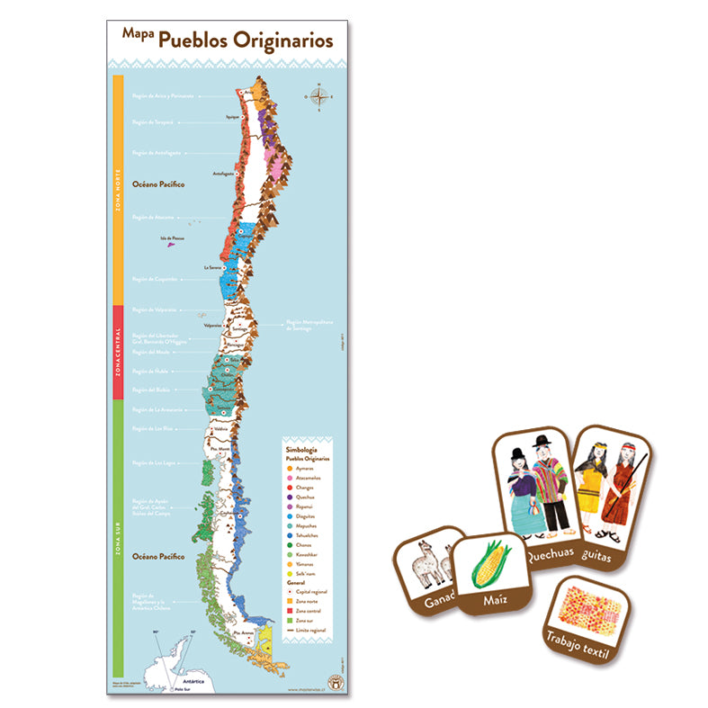 MAPA DE PUEBLOS ORIGINARIOS DE CHILE · Masterwise