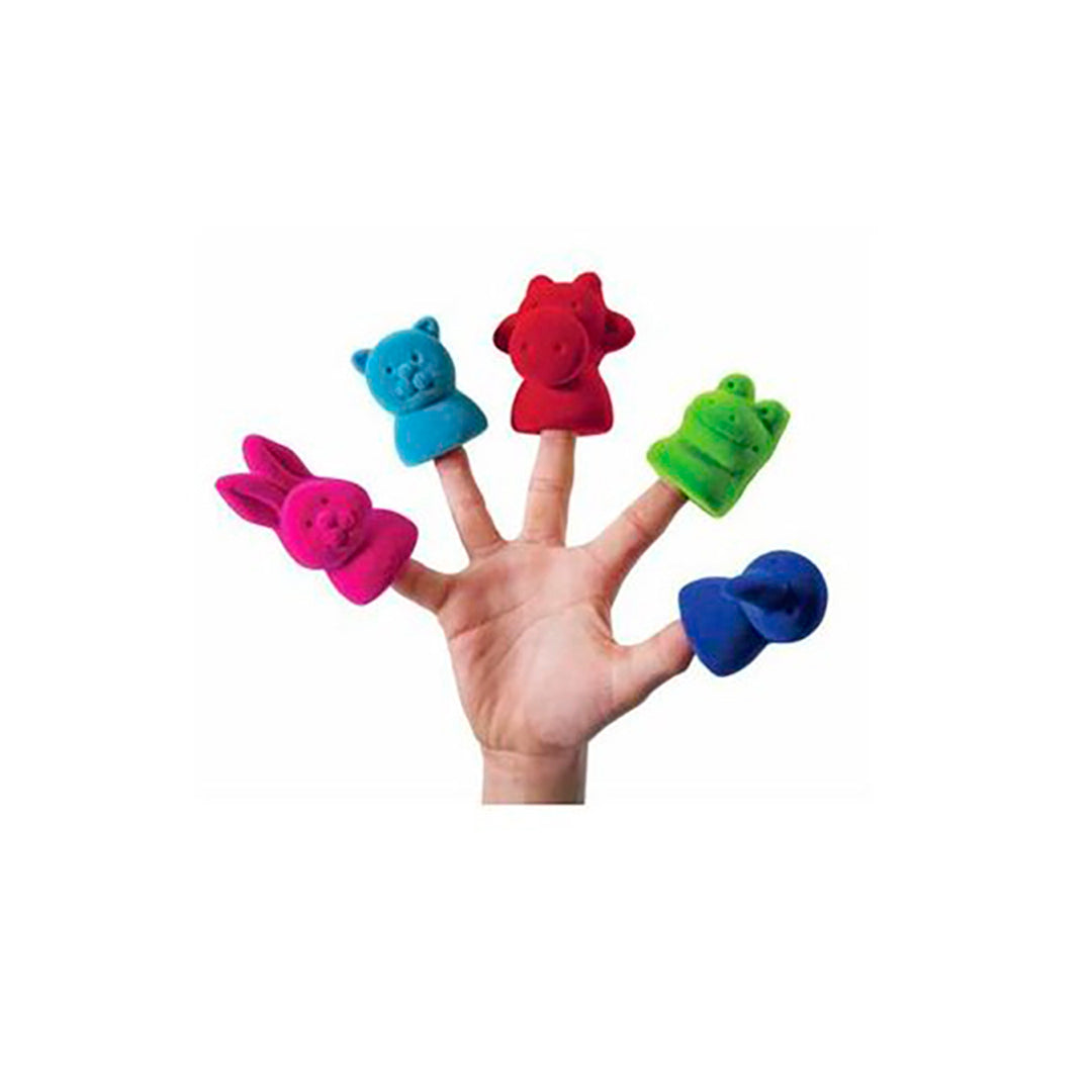 TÍTERES DEDOS ANIMALES SOFT 5 PIEZAS · Masterwise