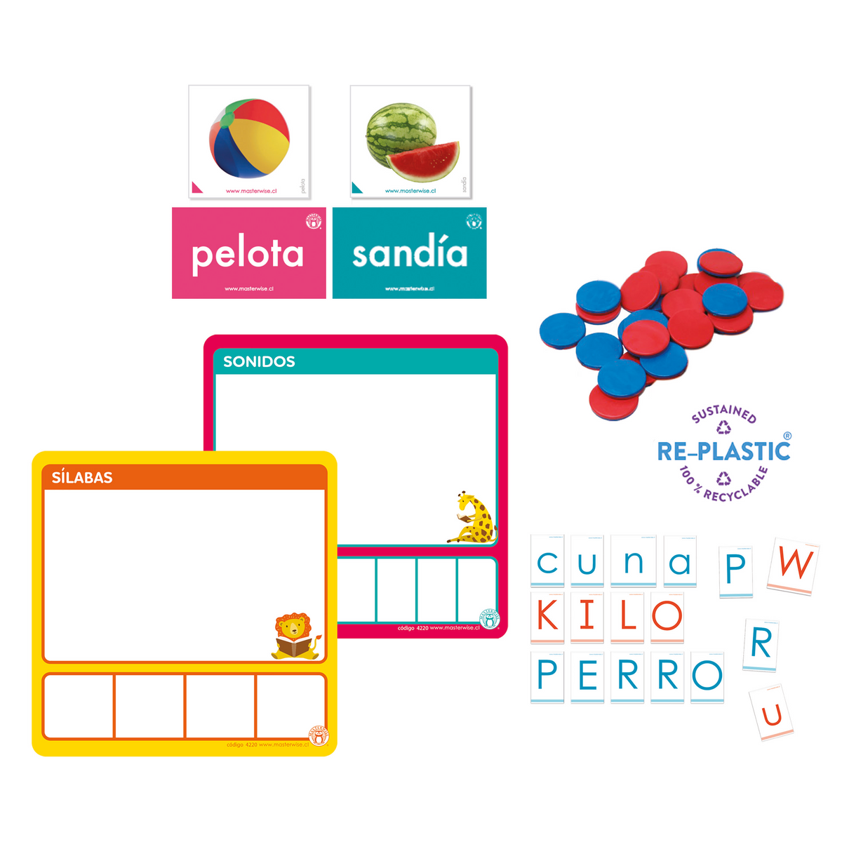 KIT BUSCANDO SONIDOS Y SÍLABAS · Masterwise