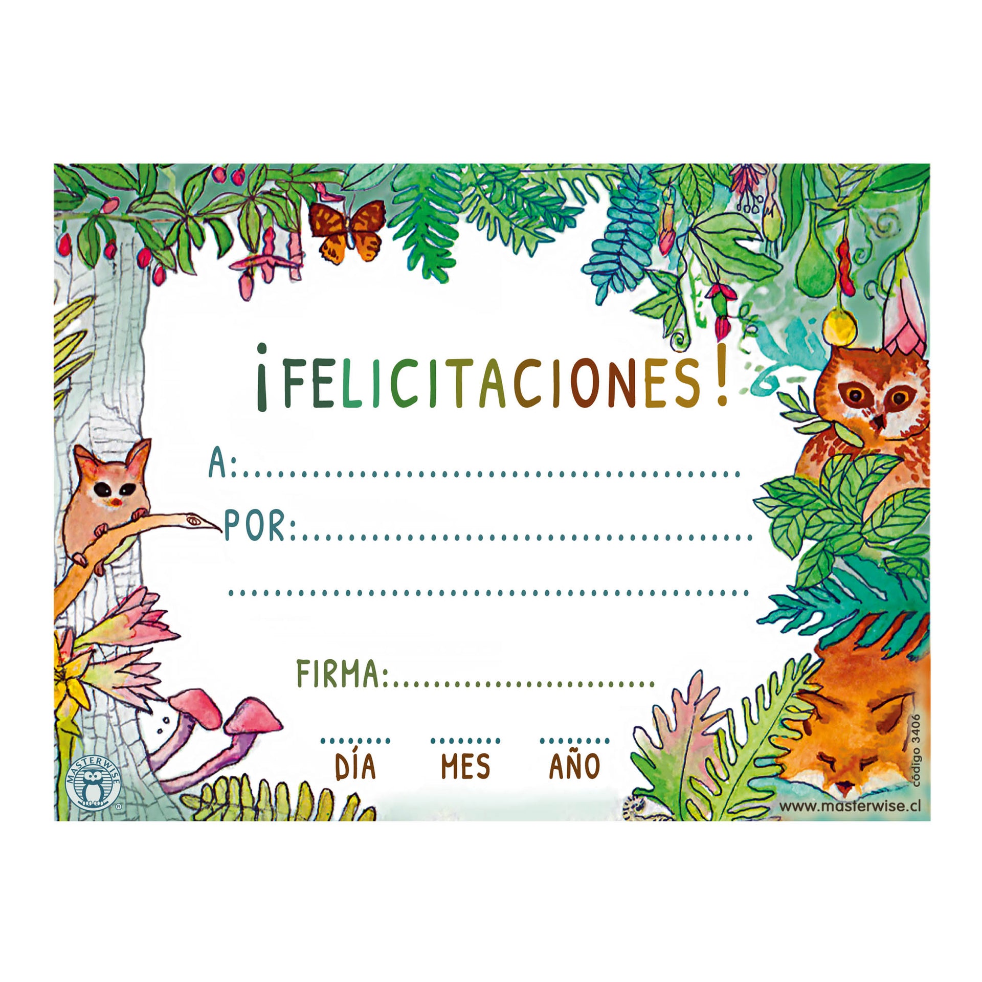 DIPLOMA FELICITACIONES 1 · Masterwise