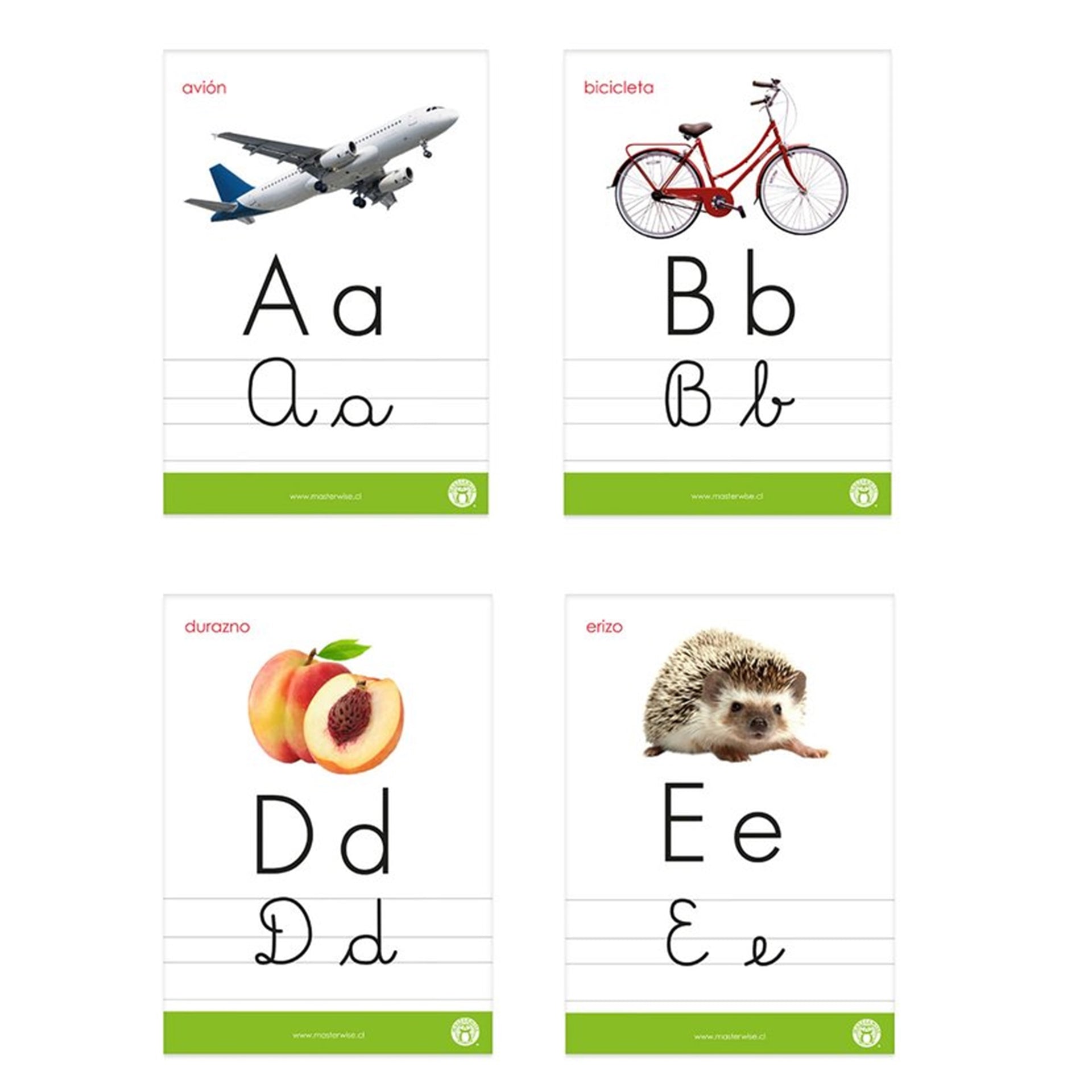 LÁMINAS ABECEDARIO LECTURA · Masterwise