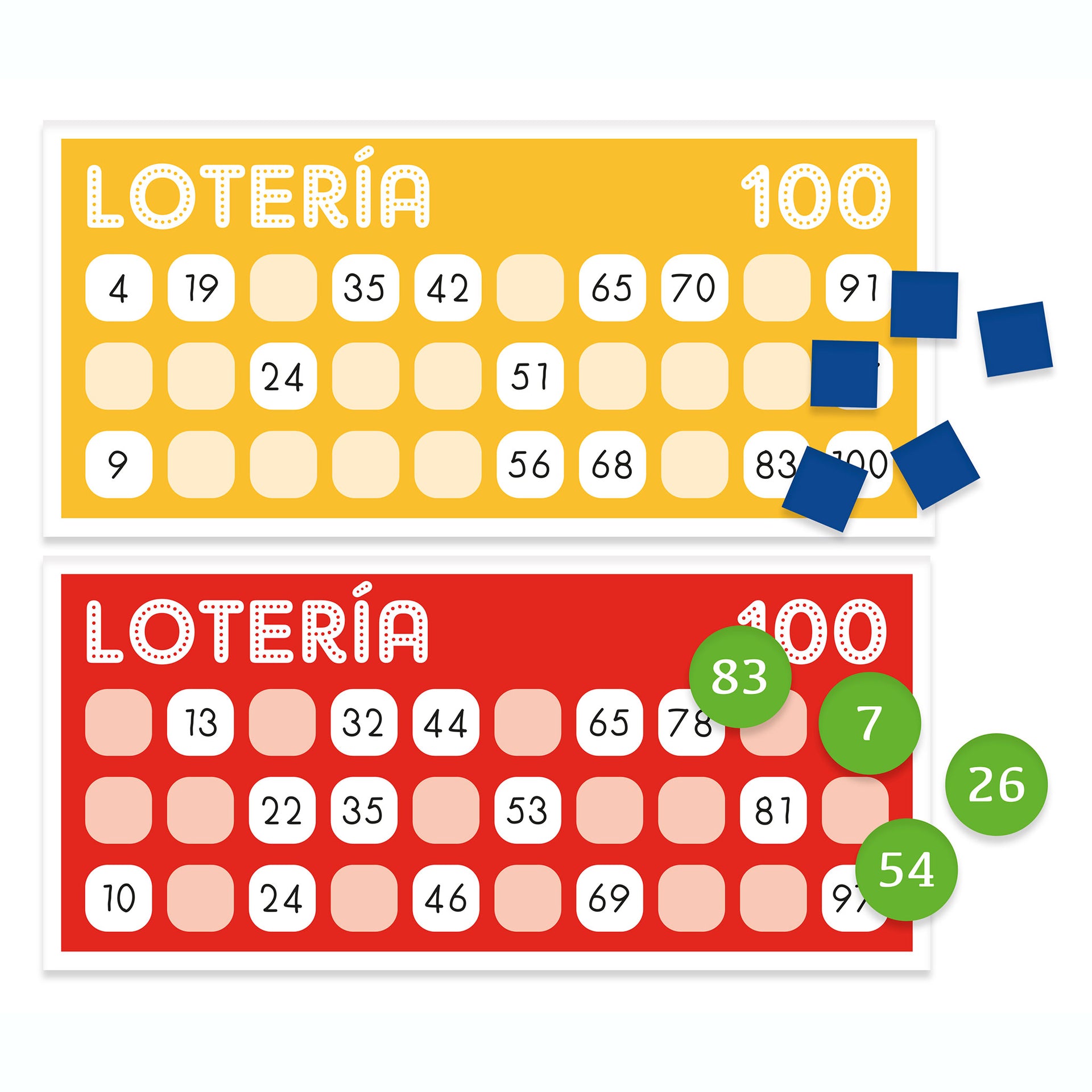 LOTERÍA DE NÚMEROS HASTA EL 100 · Masterwise