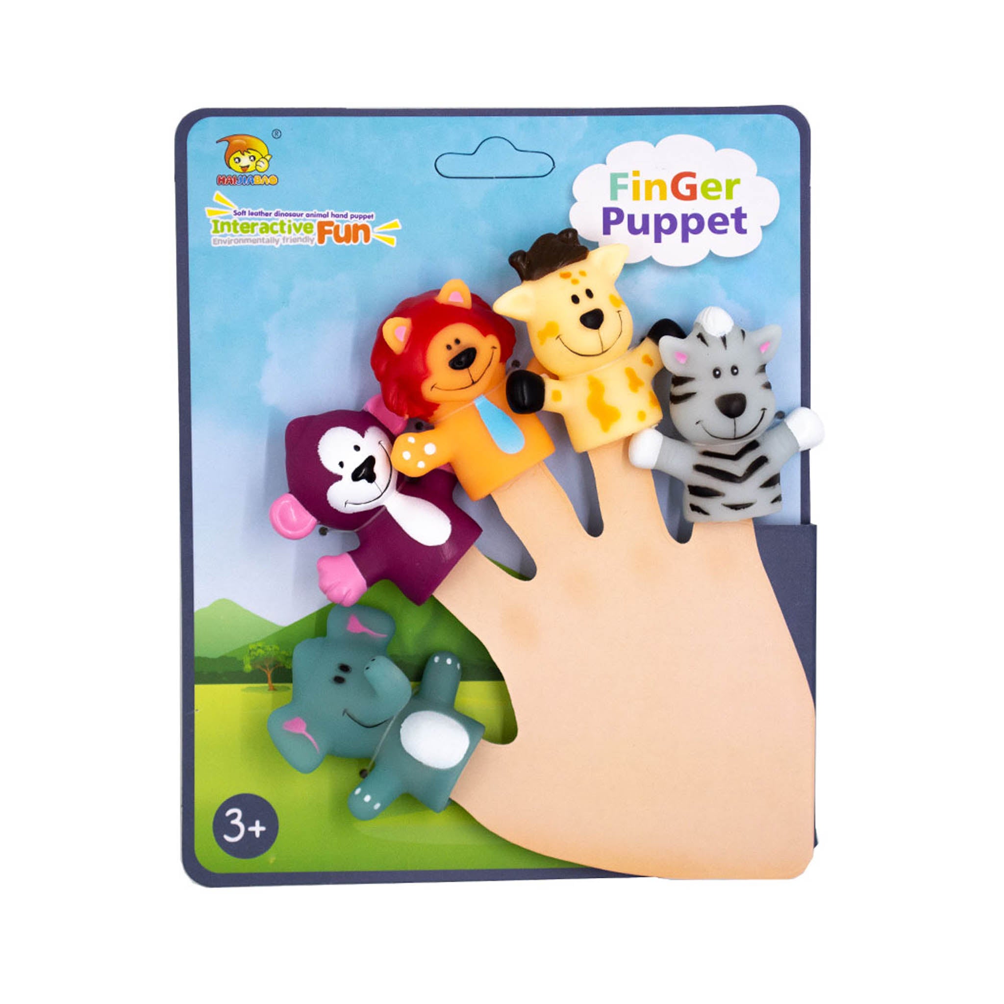 TÍTERES DEDOS ANIMALES DE LA SELVA · Masterwise