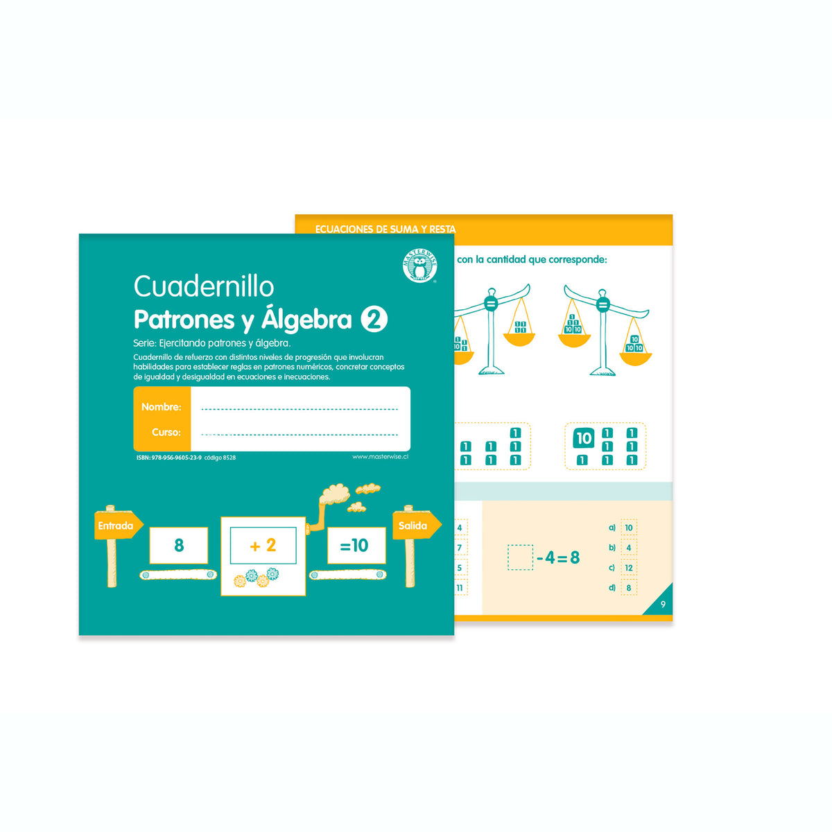 CUADERNILLO PATRONES Y ÁLGEBRA 2 · Masterwise
